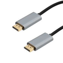 ShowMeCables USBC to DisplayPort, Alum Shell, 8K, 2M | ShowMeCables.com