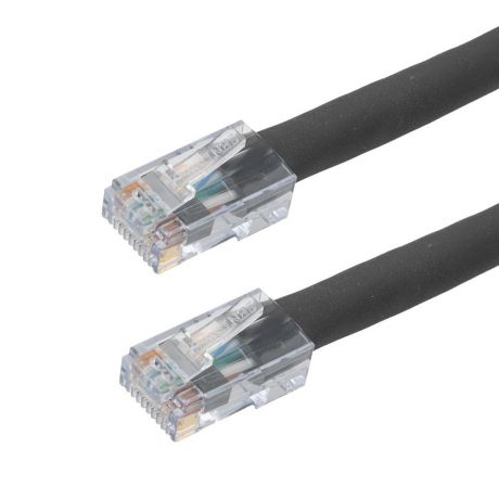 L-Com Category 5e Ethernet RJ45 Cable Assembly, 22AWG Stranded 600V PoE ...