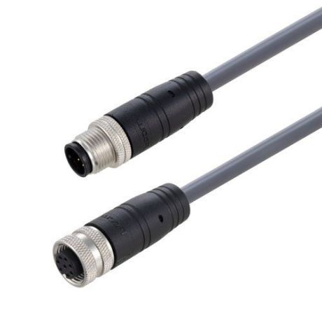 A Code M12 PVC Cable | Non-shielded Male to Female | ShowMeCables.com