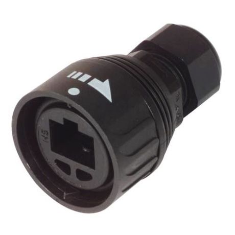 L-com IP67 Rated Connector | Cat5e Unshielded RJ45 Ethernet ...