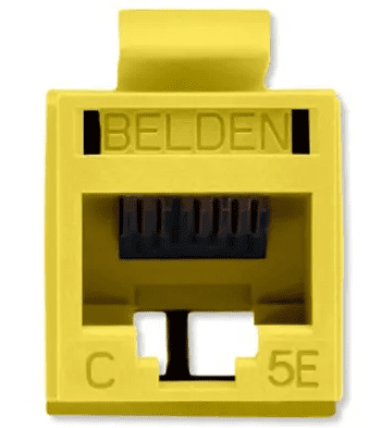 Belden REVConnect Cat5e Modular Jack - T568 A/B - UTP | ShowMeCables.com