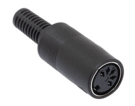 5 Pin DIN Connectors | Standard & Mini DIN | ShowMeCables.com