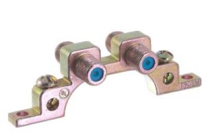 Grounding Blocks - Antenna / Satellite Dish Hardware F-Type Coax Rods ...