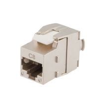 Cat8 Keystone Jacks | Shielded Punchdowns | ShowMeCables.com